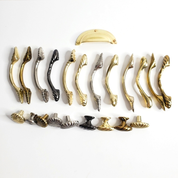 Vintage | Accents | Vintage Brass Metal Bundle Antique Mismatch Regency ...